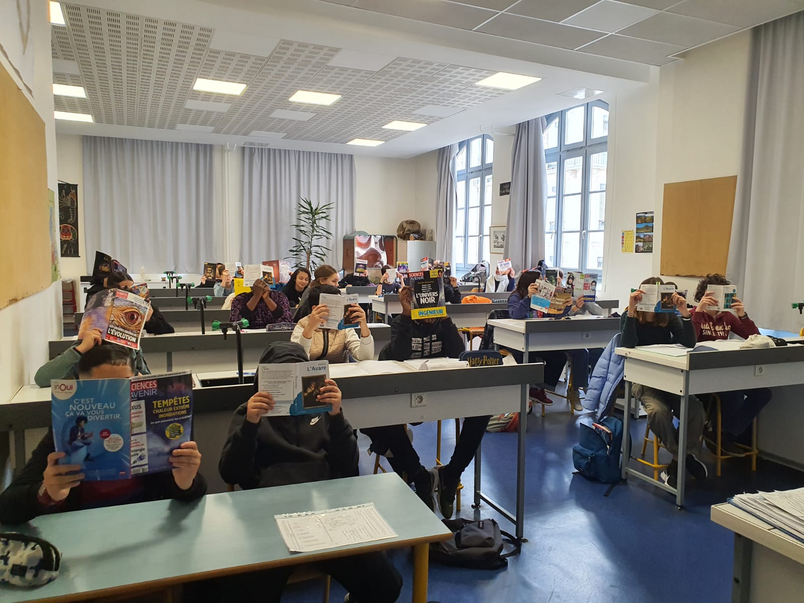 #12 Mars on lit…retour en images – Collège Raoul Dufy